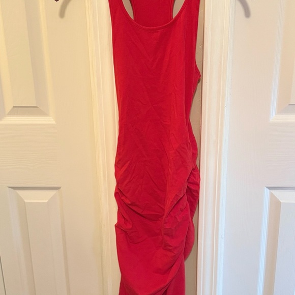 Michael Stars | Dresses | Michael Stars Vibrant Red Backless Dress ...